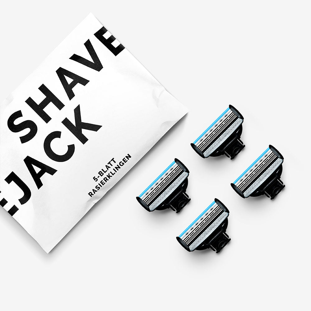 5-Blatt Rasierklingen Shavejack – Shavejane